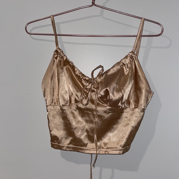 Tops | Satin Silk Top | Poshmark